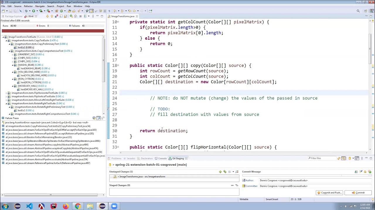 CSE 131: Image Transforms Extension - YouTube