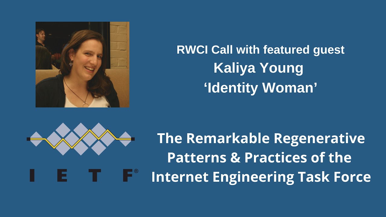 The Internet Engineering Task Force (IETF) - RWCI Call October'24 - YouTube
