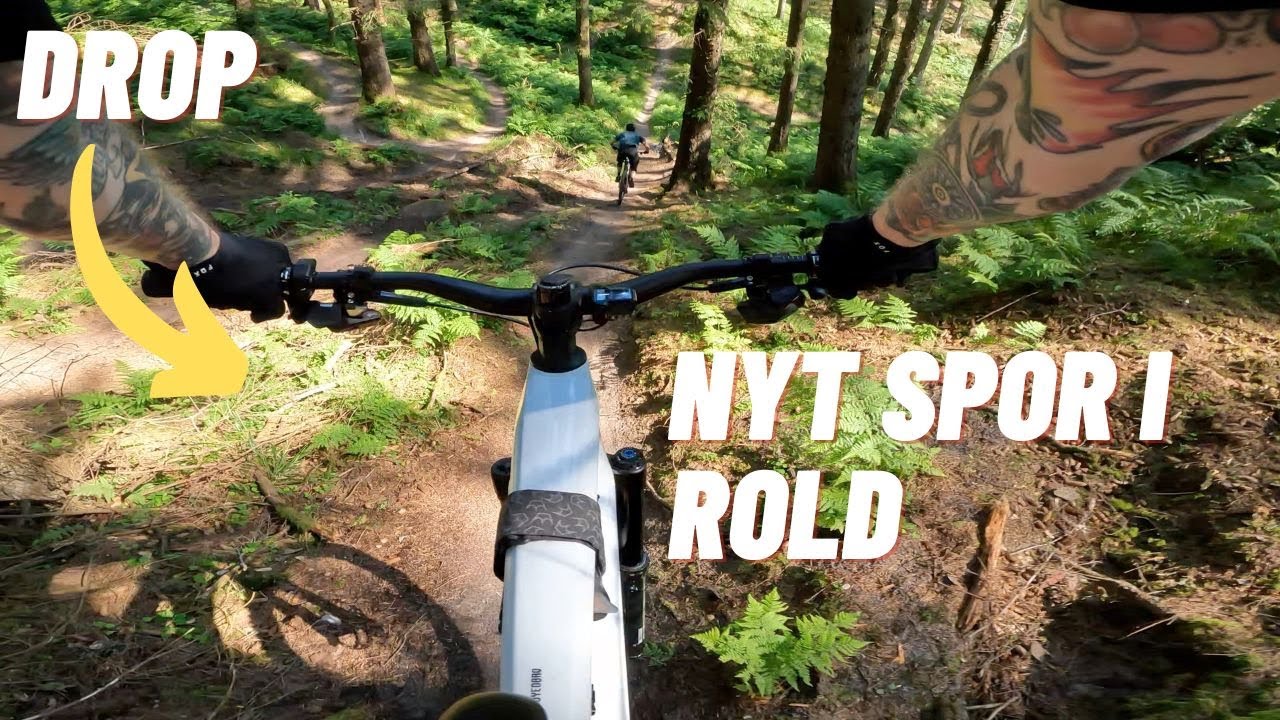 Nyt sort MTB-spor i Rold - YouTube
