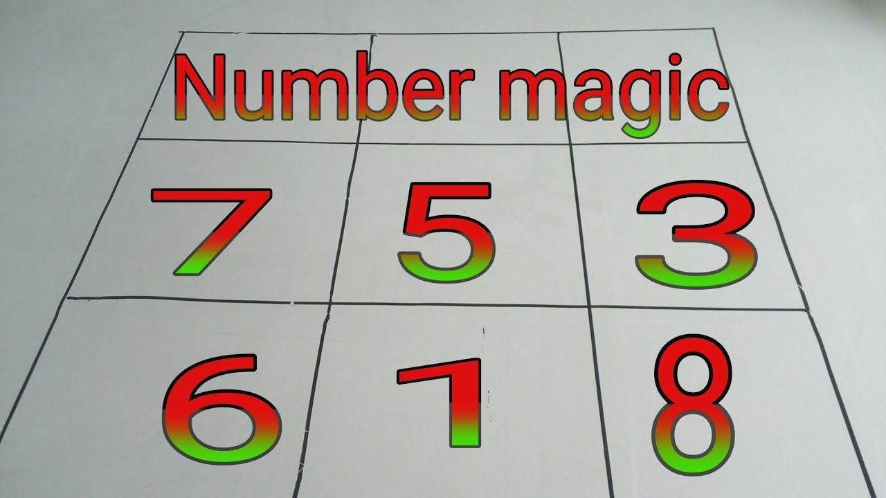 Number magic / সংখ্যার খেলা / Created by moynul - YouTube