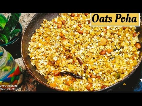 Oats Poha Recipe/Weight Loss Recipe/Breakfast Recipes - YouTube