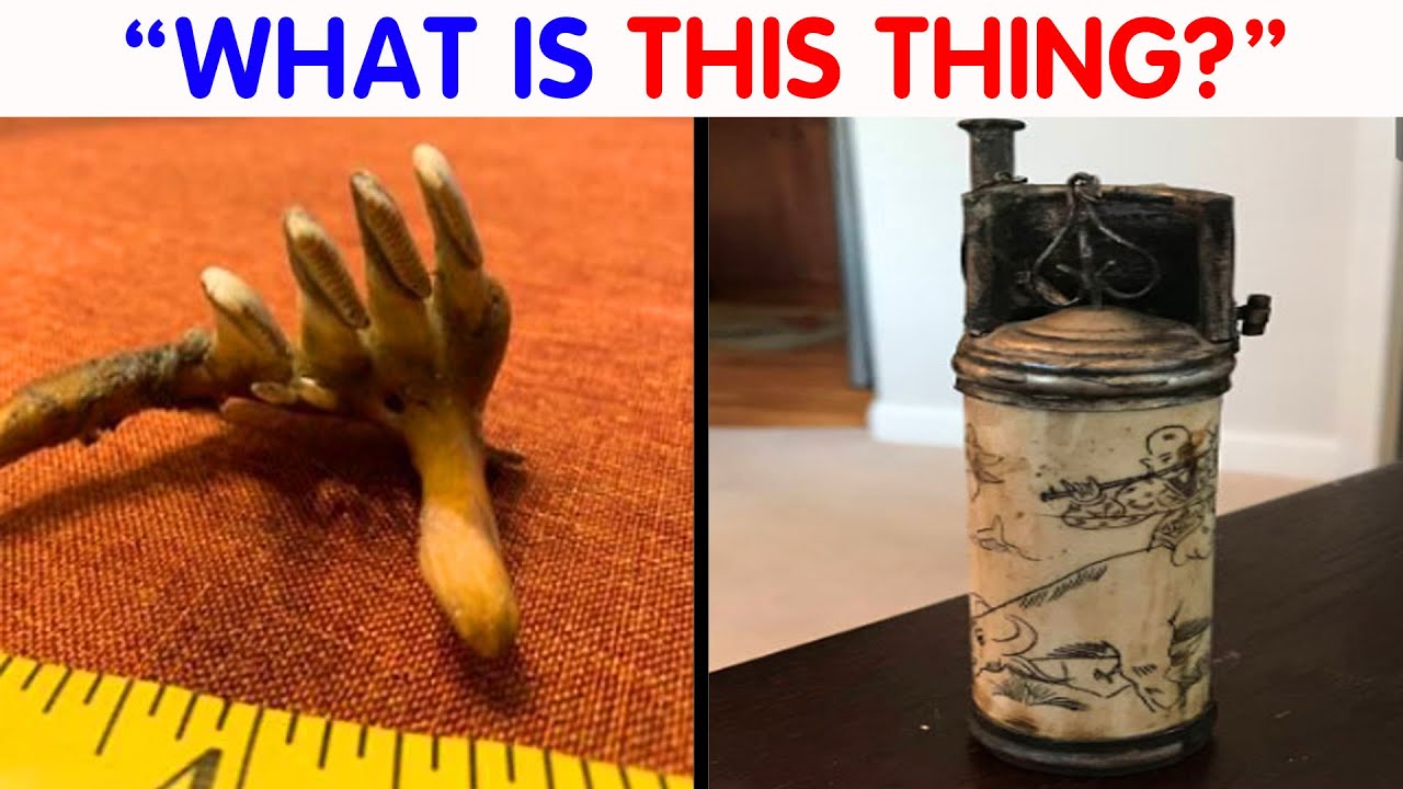 "What Is This Thing?” : Times People Stumbled Upon Mysterious Objects ...