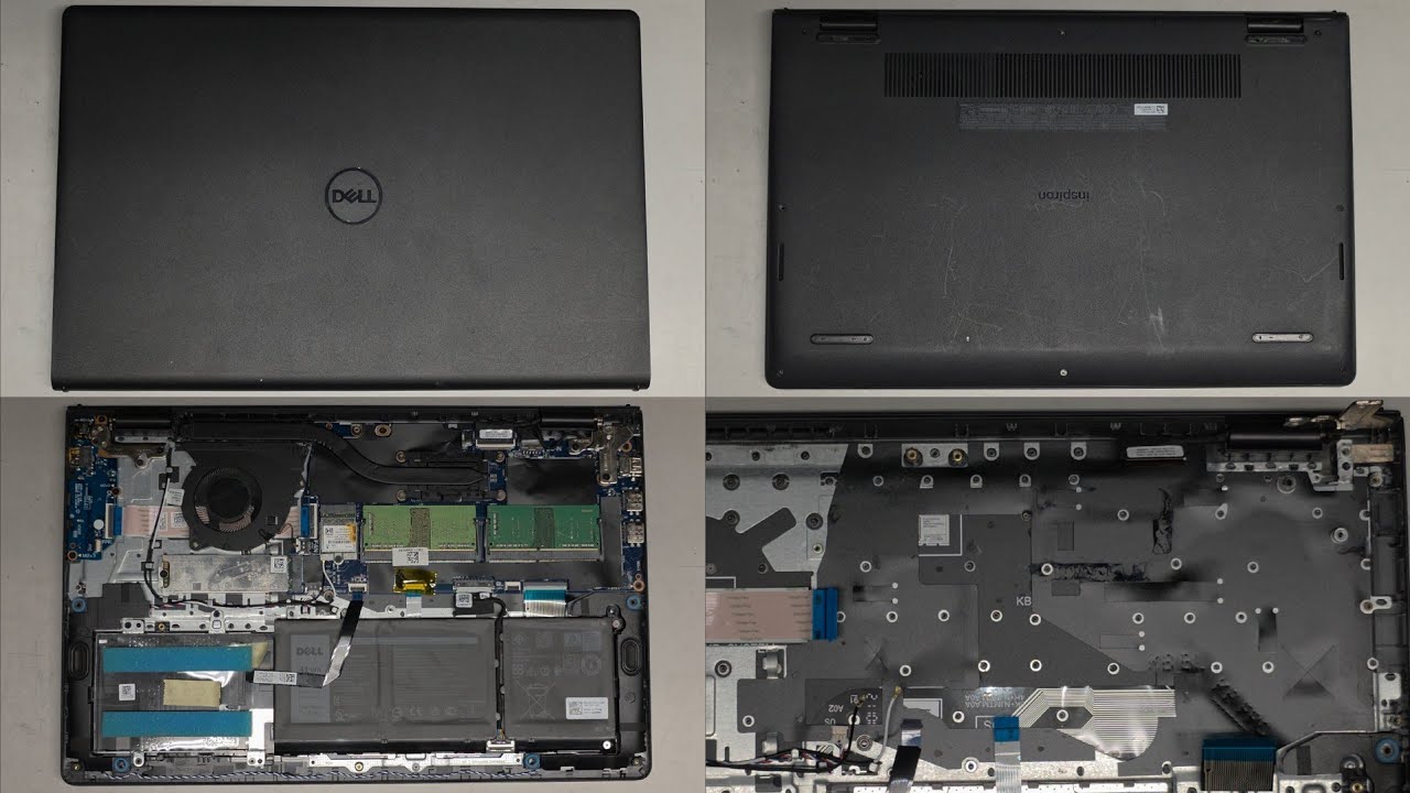 DELL Inspiron 15 3511 Disassembly RAM SSD Hard Drive Upgrade Battery ...