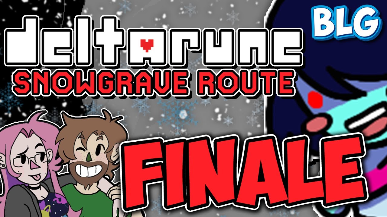 Lets Play Deltarune: Snowgrave Route - FINALE - Noelle's Watch - YouTube