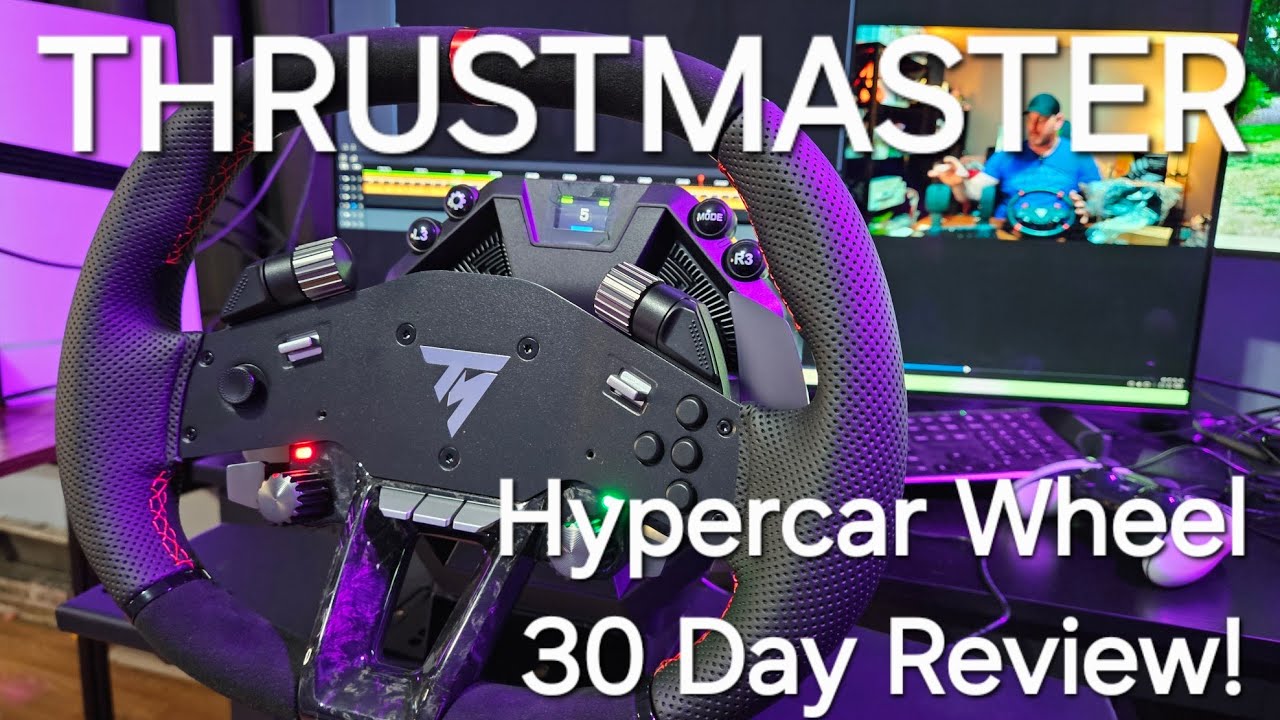 Thrustmaster Hypercar Wheel Review After 30 Days I Highly Recommend It ...