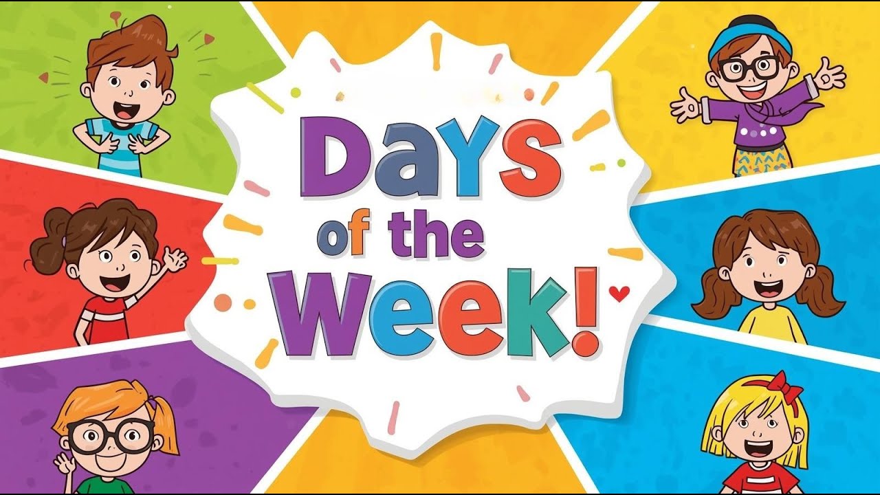 Learn Days of the Week | Fun & Easy Days of the Week Song for Kids ...