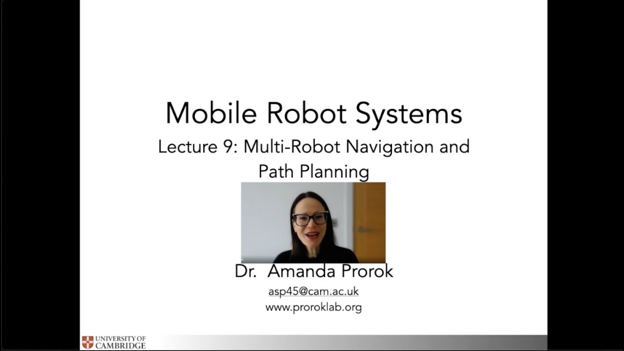 Lecture 9 Multi Robot Path Planning Youtube