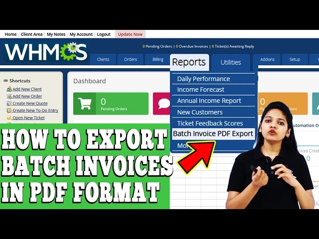 Custom Pdf Invoice Whmcs - New Invoice