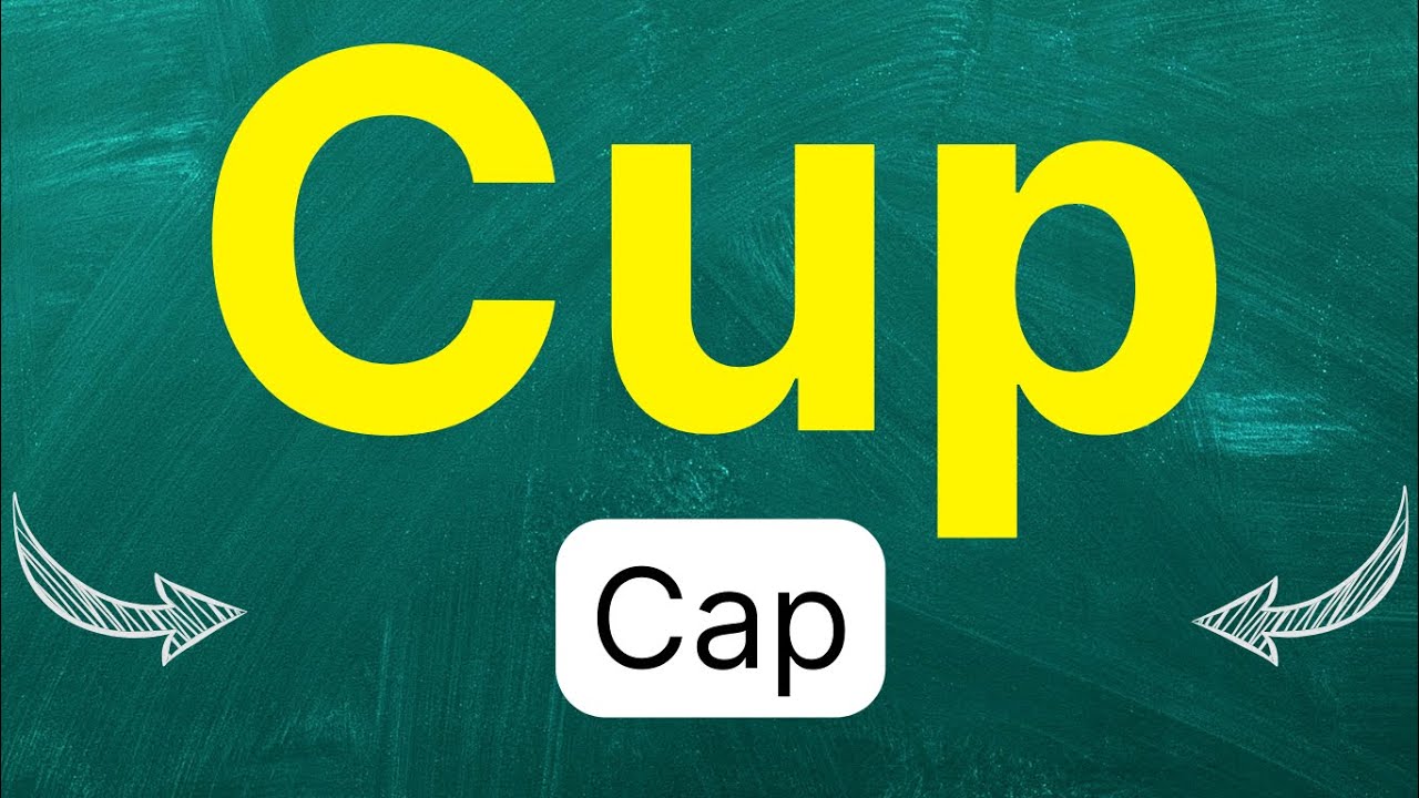 Cómo pronunciar: 'Cup' 'Taza' en inglés Americano con ejemplos. - YouTube