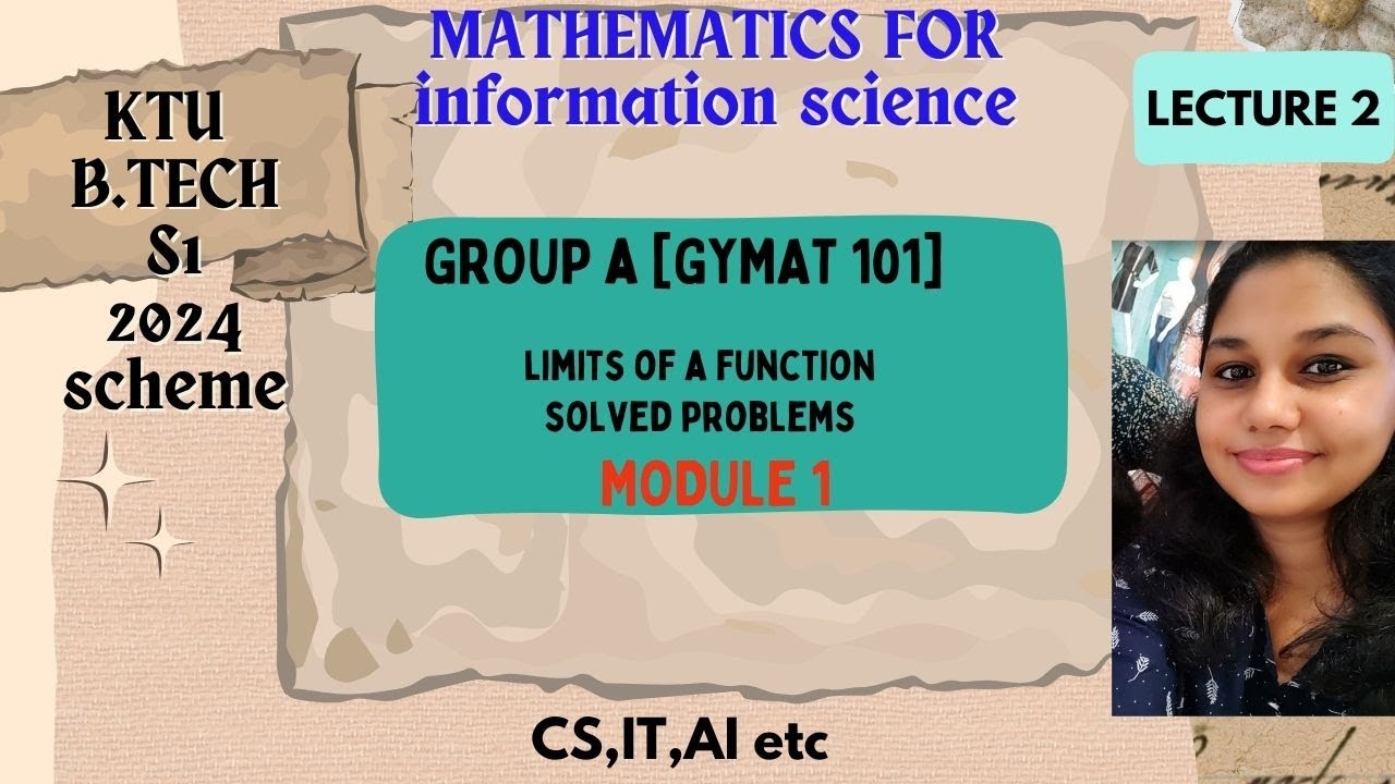 Ktu Btech First Semester Mathsgamat1012024 Schemelimits Solved Problemsmodule 1 Part2csit 5264