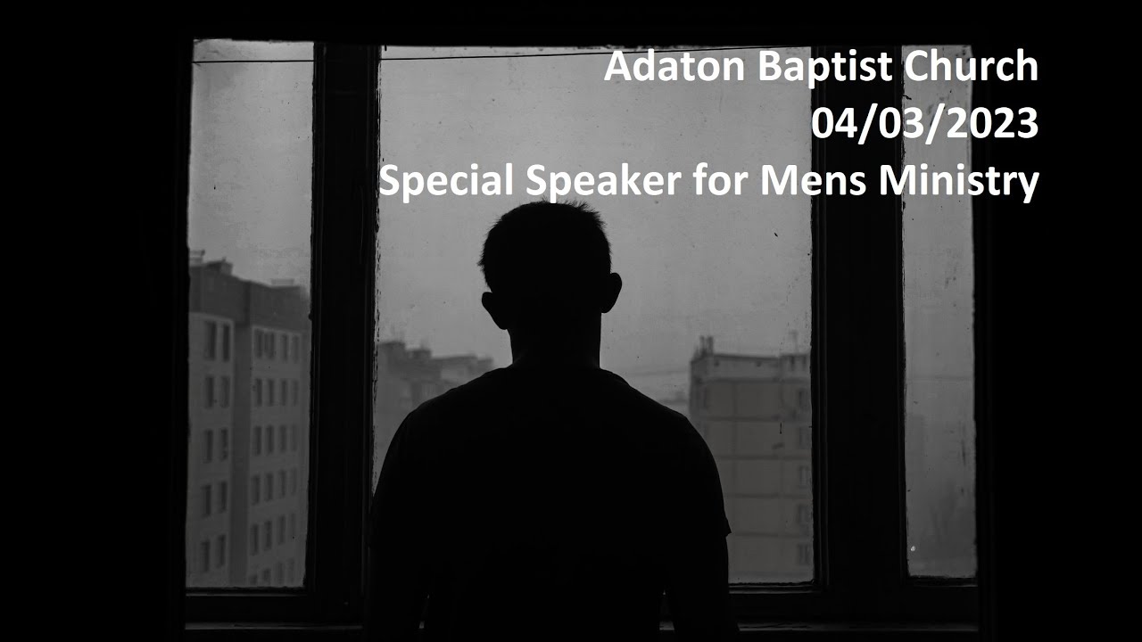 Men's Ministry Special Speaker 04/03/2023 - YouTube