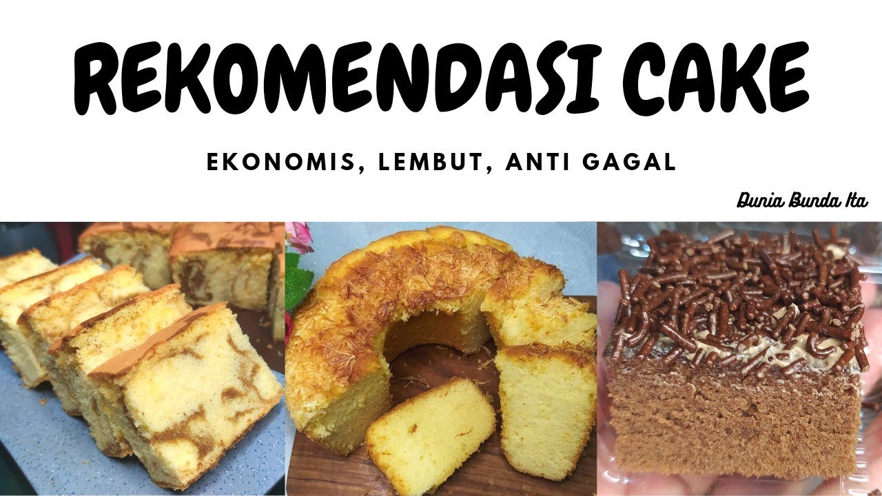 SELALU BERHASIL BIKIN CAKE PAKE METODE INI. HASILNYA LEMBUT, SEPERTI ...