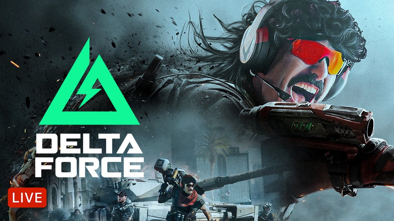 🔴LIVE - DR DISRESPECT - DELTA FORCE - INTENSE SITUATIONS ONLY! - YouTube