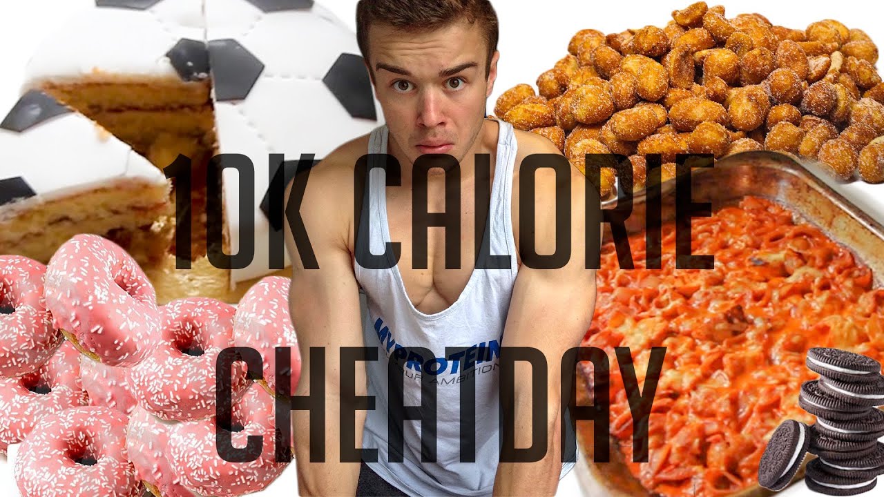 10,000 Calorie Challenge / Cheat Day | Full day of eating - YouTube