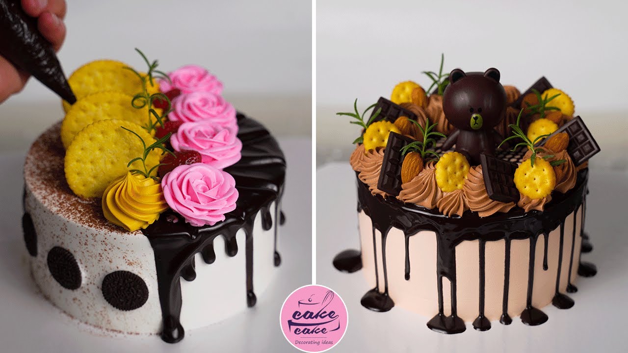 Most Satisfying Chocolate Cake Design For Everyone | Beautiful ...