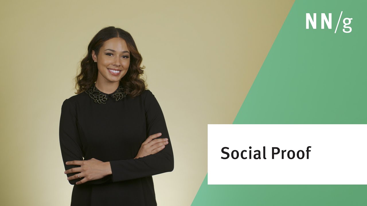 Social Proof in UX - YouTube