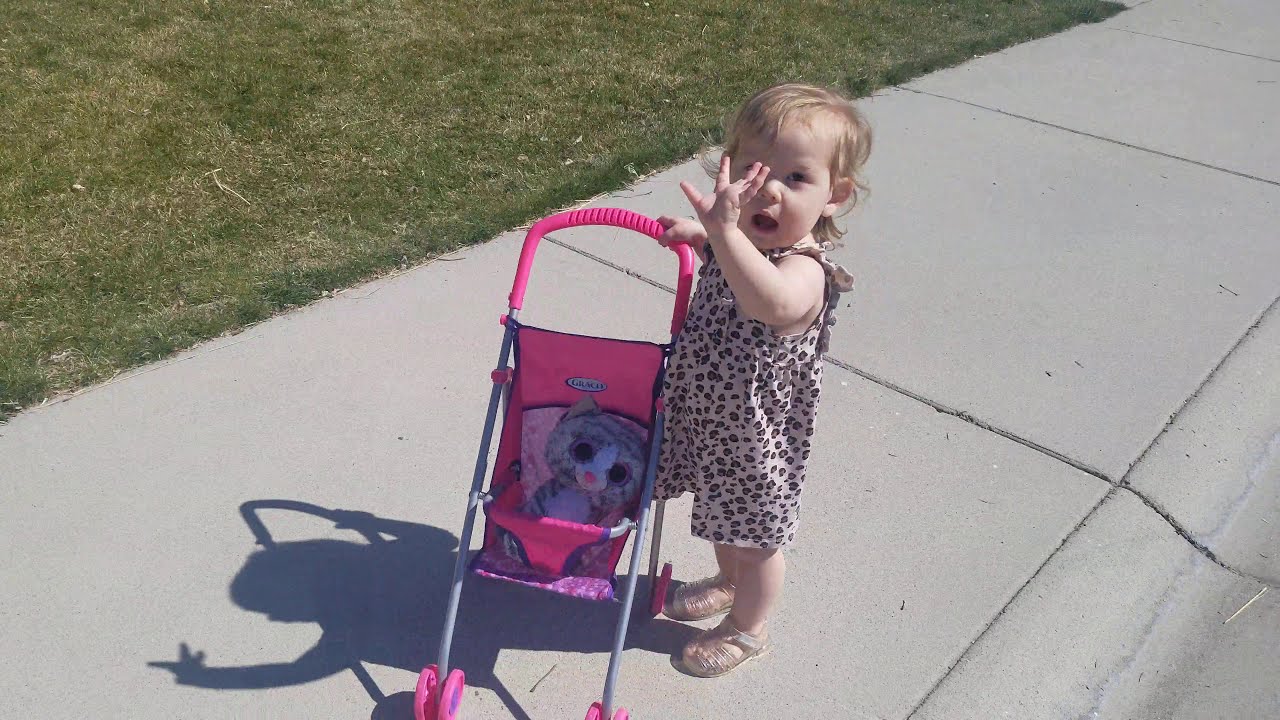 Claire strolling with Nano Kitty - YouTube