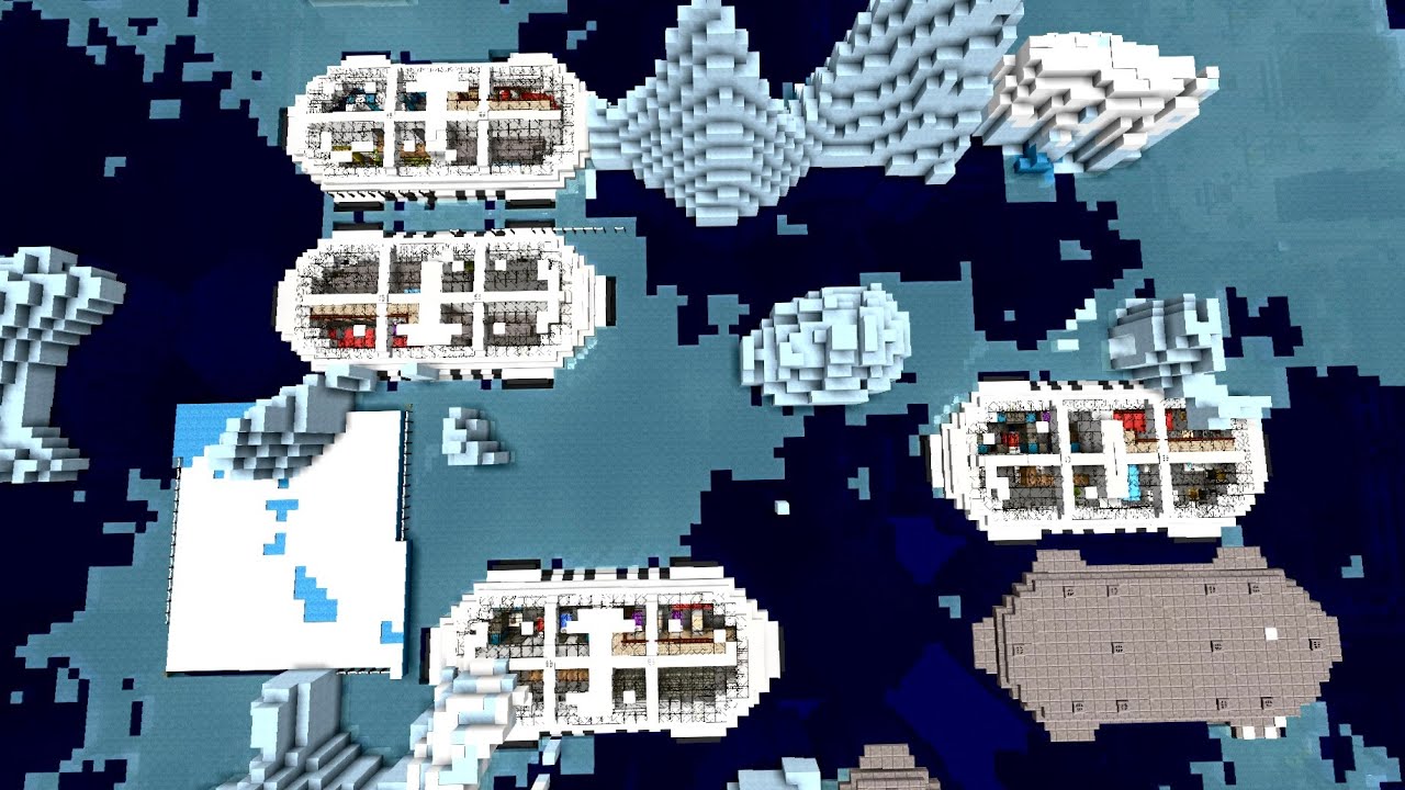 Minecraft Minecolonies Mod Multiple Styles including Underwater Base ...