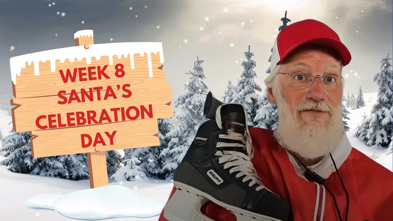 Santa's Celebration Day - Coach Santa Week 8 - YouTube