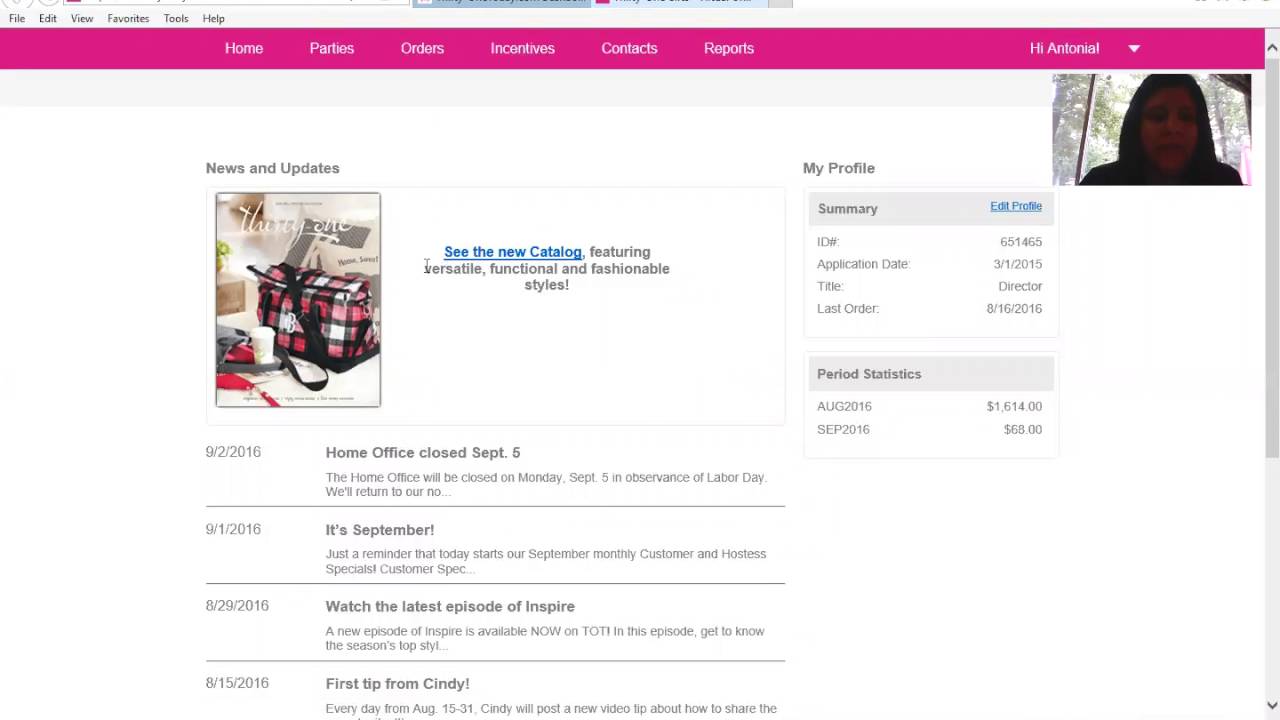 Thirty-One, Change Your Website Name - YouTube