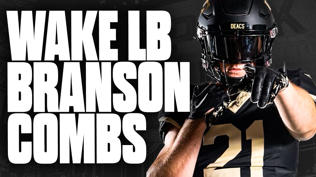 Wake Forest LB Branson Combs Interview | 2025 NFL Draft Prospect - YouTube