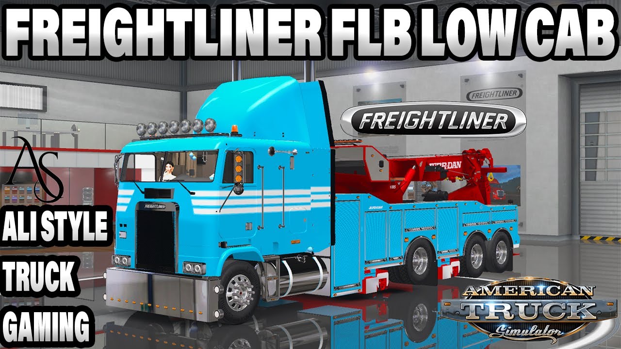 American Truck Simulator (v 1.49) Freightliner FLB/FLA Custom ReneNate ...
