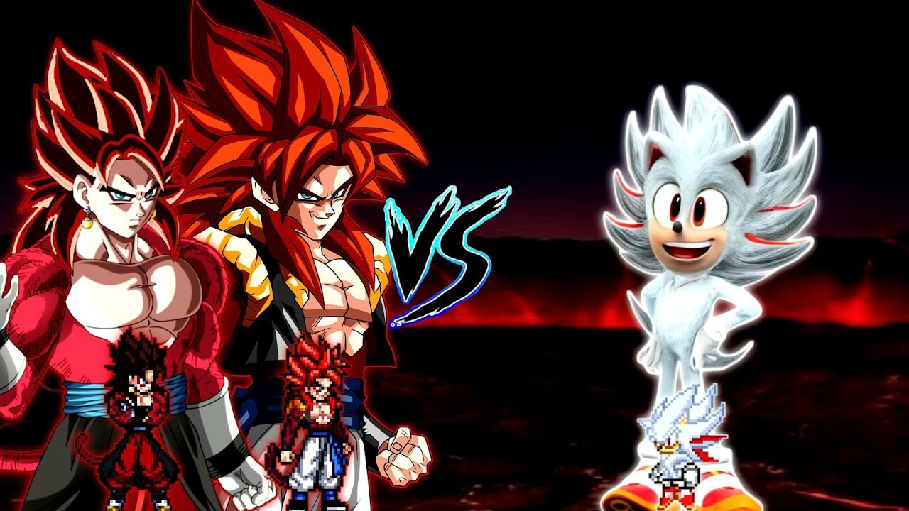 Gogeta SSJ4 V2 OP & Xeno Vegito SSJ4 V2 OP VS Hyper Shadic V2 OP in ...