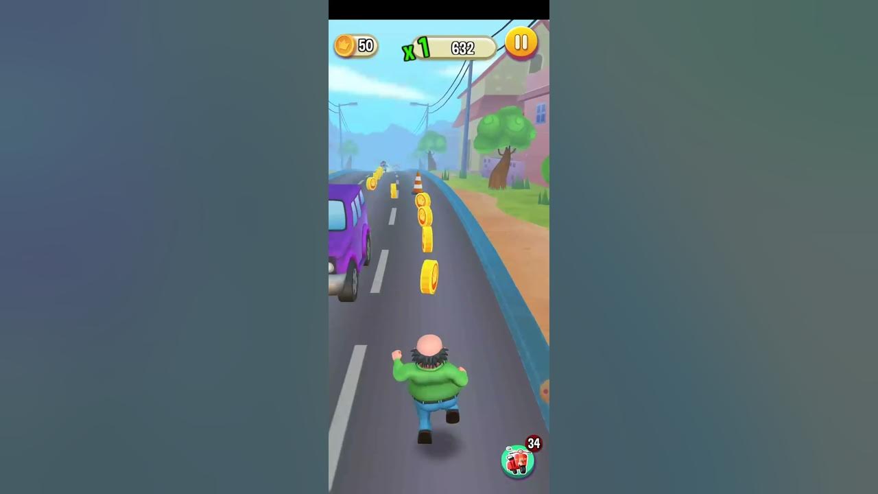 Motu Patlu Run 2 catch the don viral video - YouTube