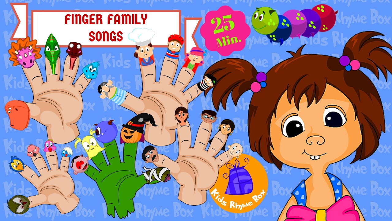 Finger Family Song - Mega Finger Family Collection | Nursery Rhymes ...