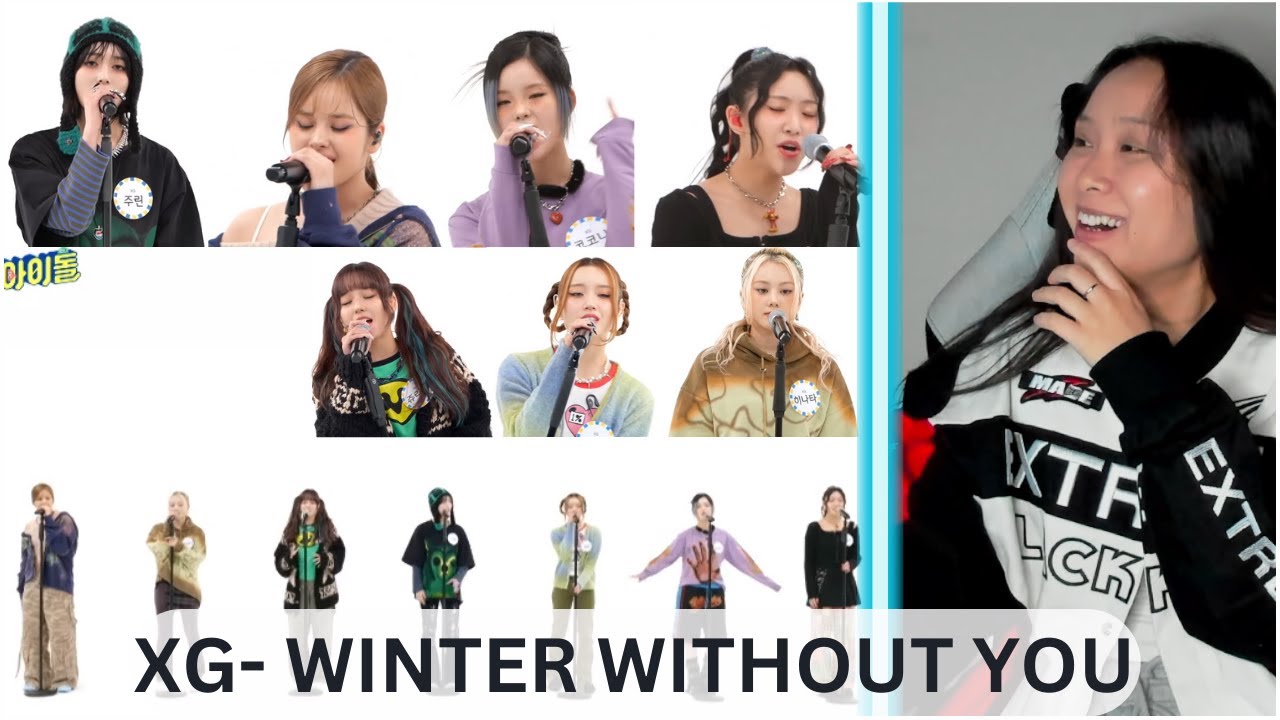 XG WEEKLY IDOL - WINTER WITHOUT YOU REACTION - YouTube