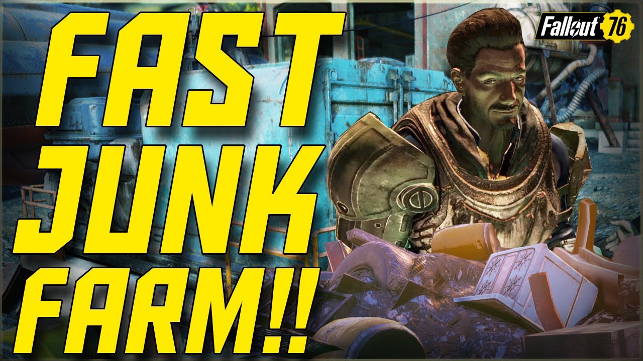 Fallout 76 – Fast Junk Farming! Great for all Levels! - YouTube