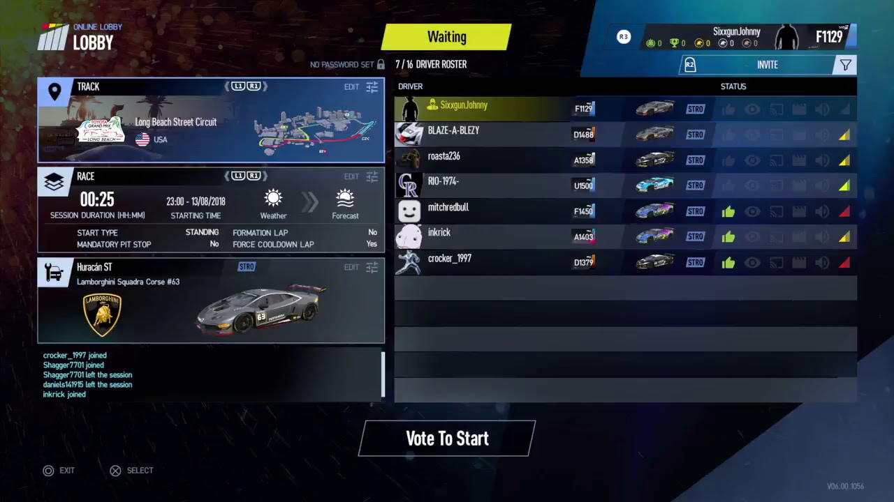 Lambo Super Trofeo Long Beach test 2 - YouTube