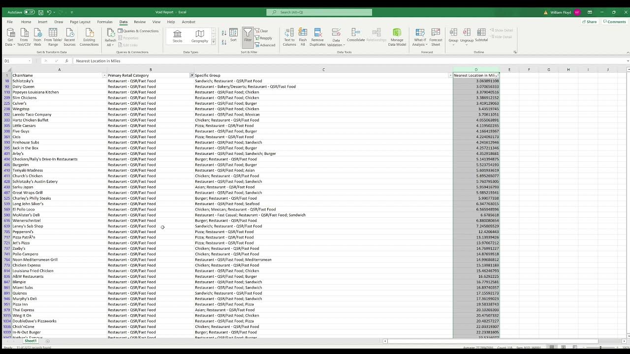 Void Report Excel Training - YouTube