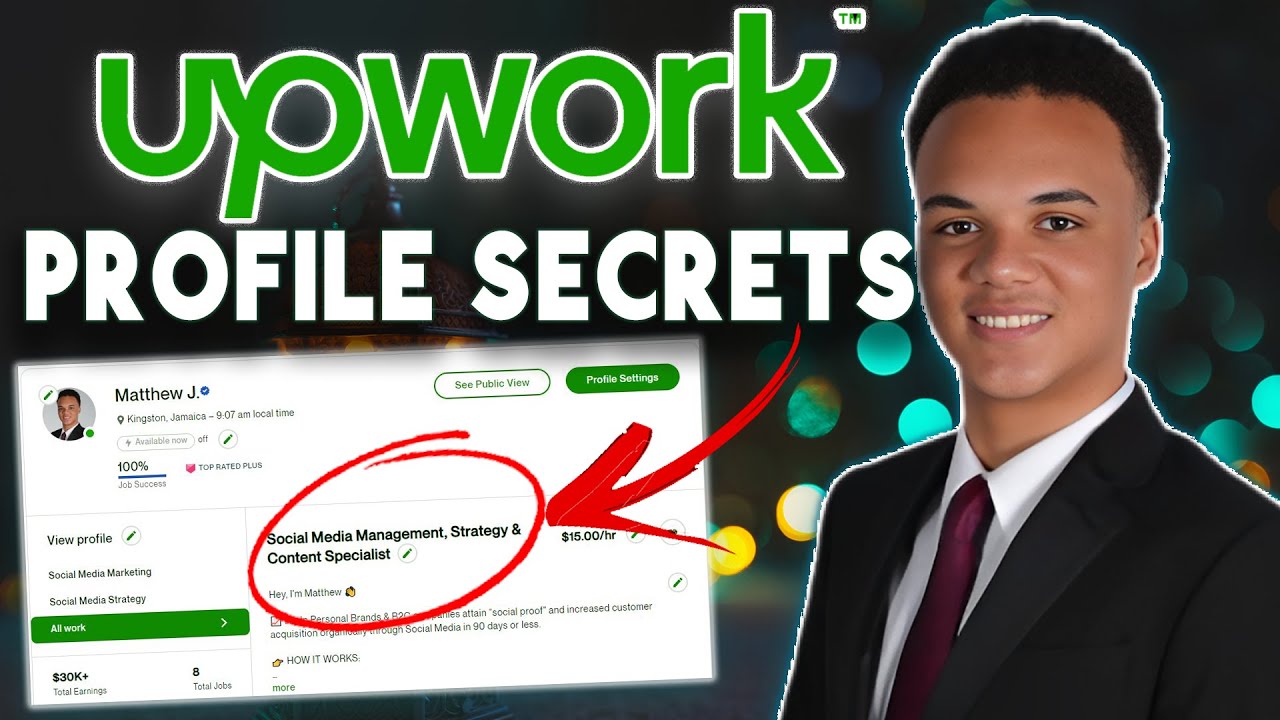 The Only Upwork Profile Optimization Video You'll Need - YouTube