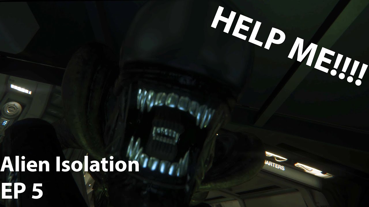 Alien Isolation: EP 5 Locker Simulator, Scary Alien - YouTube