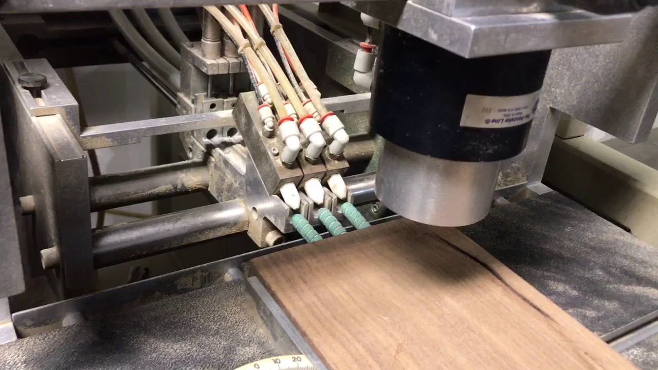 Accu-Systems 303 Glue and Dowel Inserter - YouTube