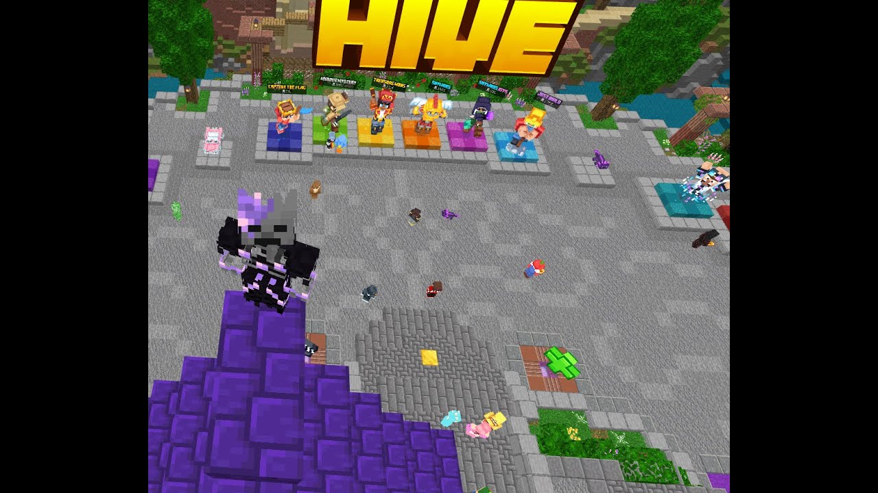 Capture The Flag zu 4 und ein CHEATER? | HIVE in Minecraft Bedrock ...