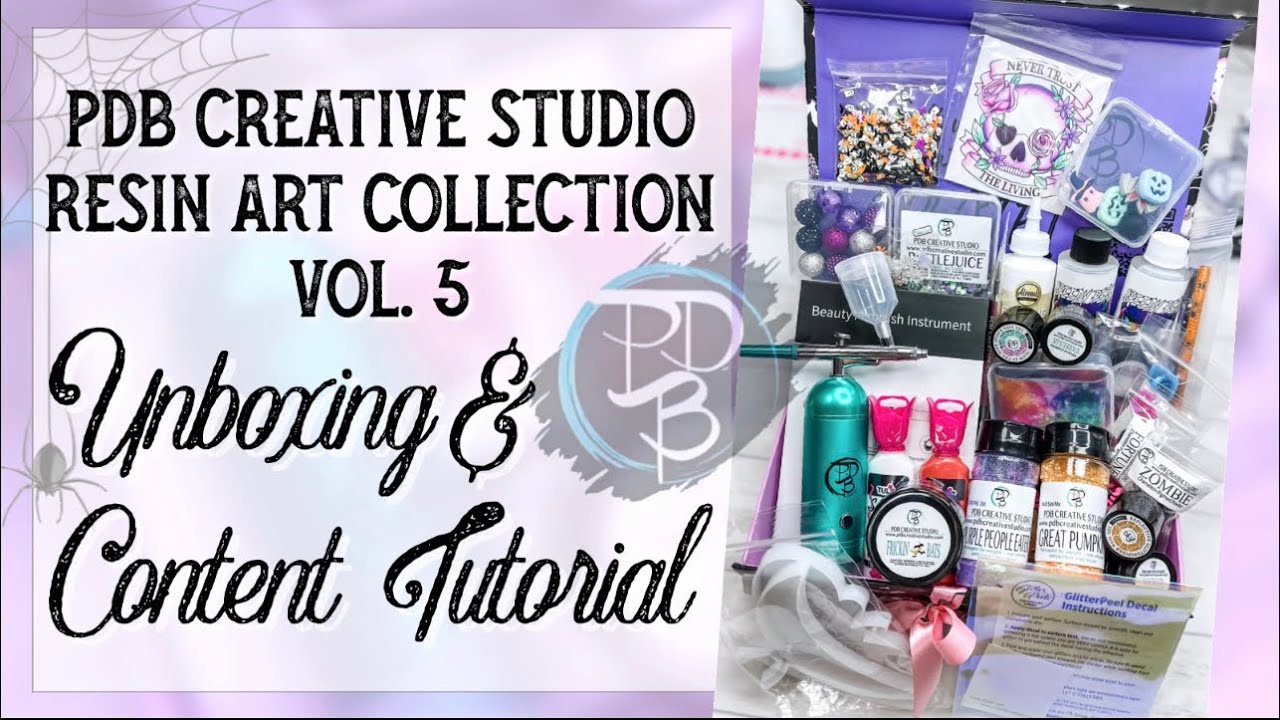 PDB CREATIVE STUDIO RESIN COLLECTION VOL. 5 UNBOXING AND CONTENT ...