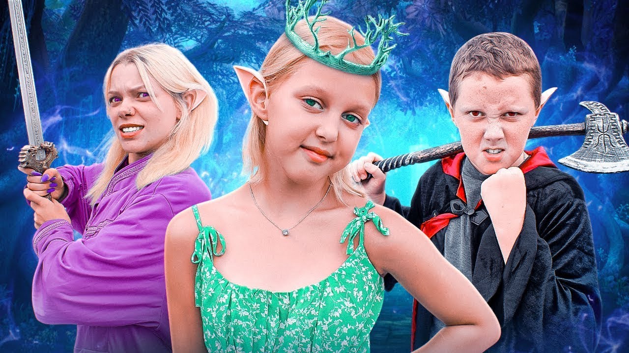 Amelka est devenue une elfe 🧝‍♀️ Une aventure de 24 heures entre amis ...