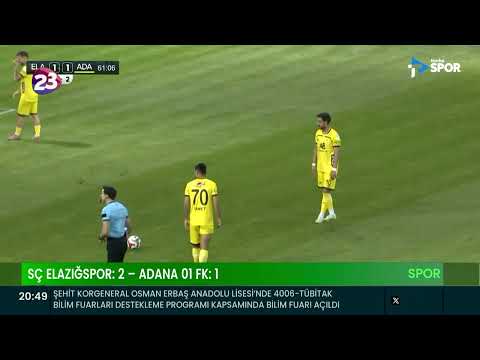 SÇ ELAZIĞSPOR: 2 – ADANA 01 FK: 1