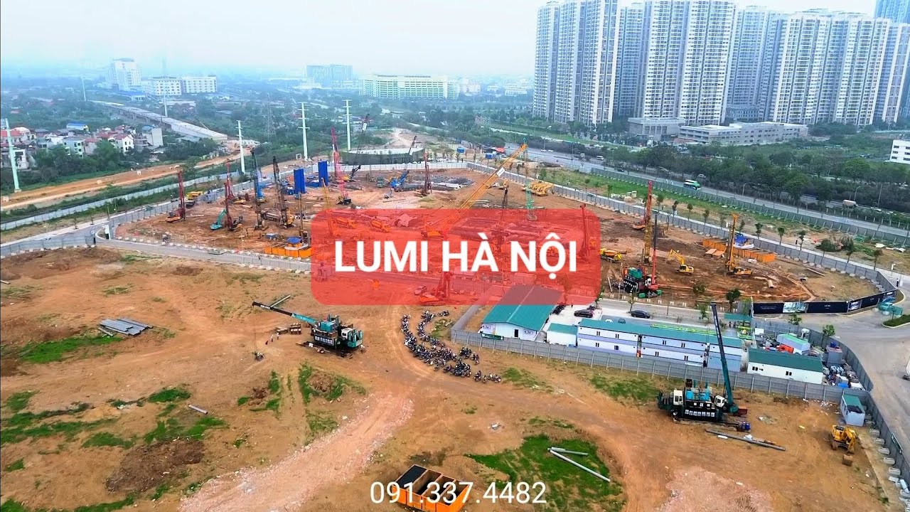 Tiến độ booking dự án chung cư Lumi Hà Nội Đại lộ Thăng Long Tây Mỗ ...