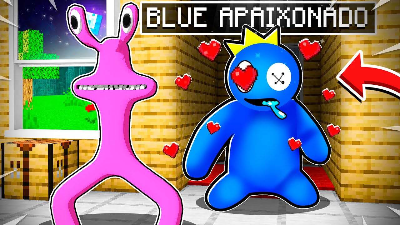 O Blue Se Apaixonou Pela Pink No Minecraft Youtube