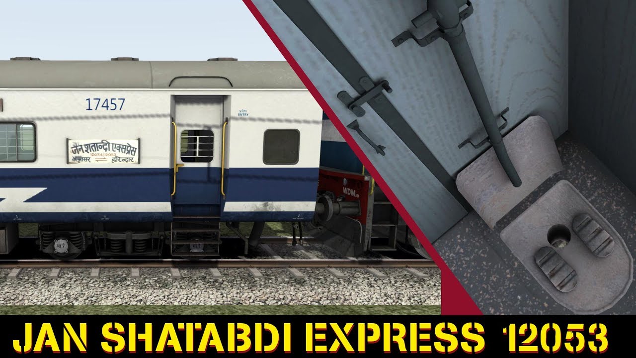 HW ASR Jan Shatabdi Express 12053 | Railworks / Train Simulator 2018 ...