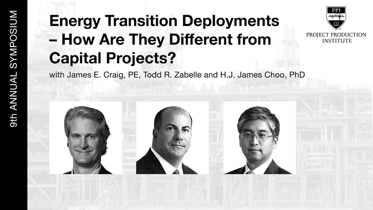 Energy Transition Deployments – How Are They Different from Capital ...
