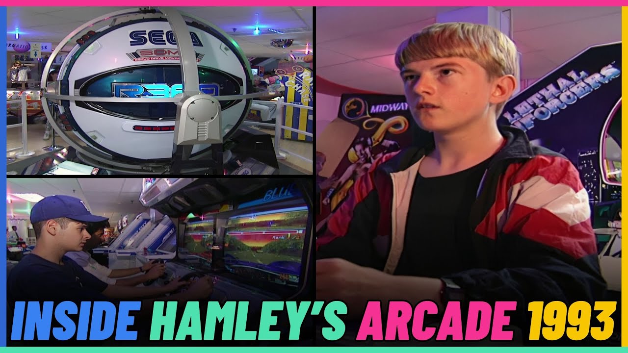 Inside Hamley's Arcade In 1993 - YouTube