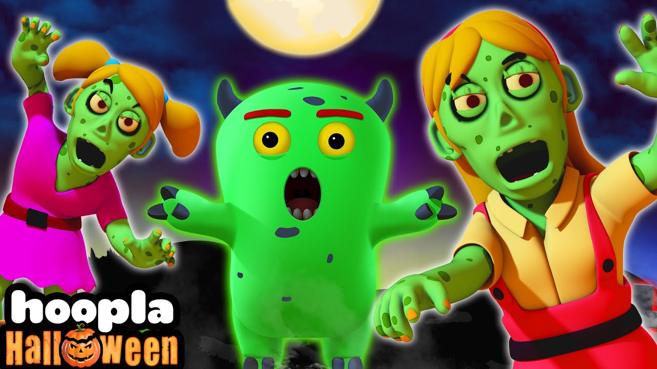 Children's Favourite Halloween Rhymes: Zombie Finger Family + More Rhymes By Hoopla Halloween ...