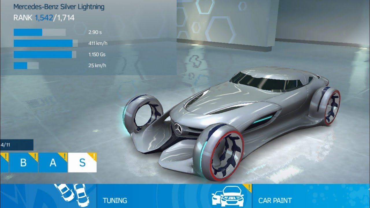 Mercedes - Benz Silver Lightning | Gameplay part 27 | Asphalt nitro ...