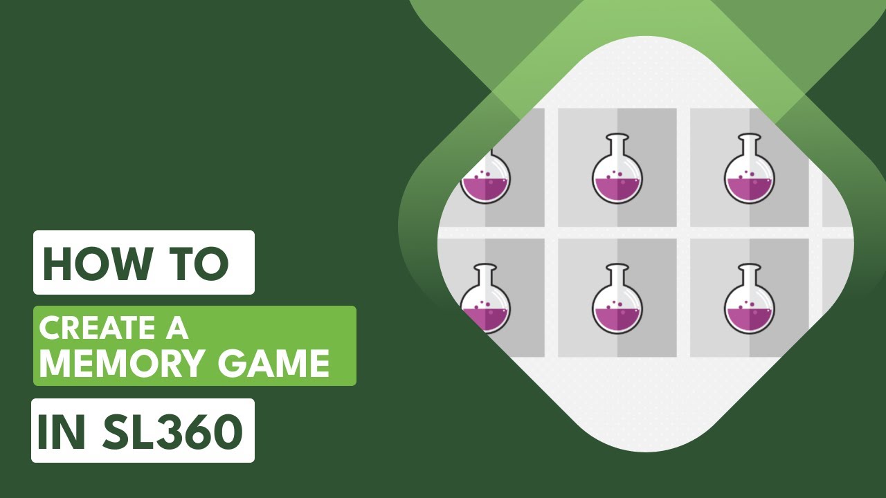 How to create a memory matching game in Storyline 360? - YouTube