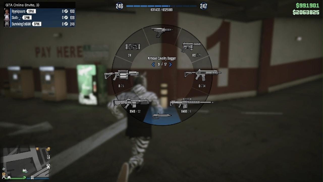 Hardest Wasted Screen In GTA V - YouTube