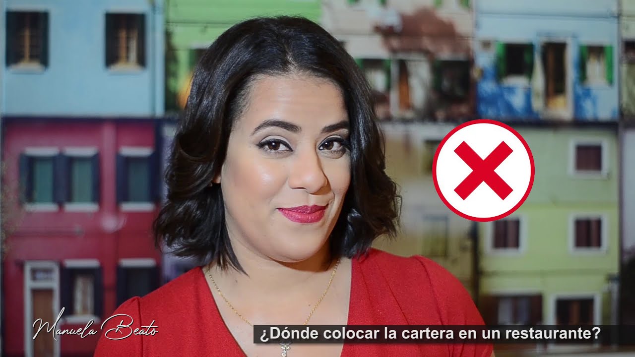 Donde colocar la cartera en el restaurante/ Donde poner la cartera en ...